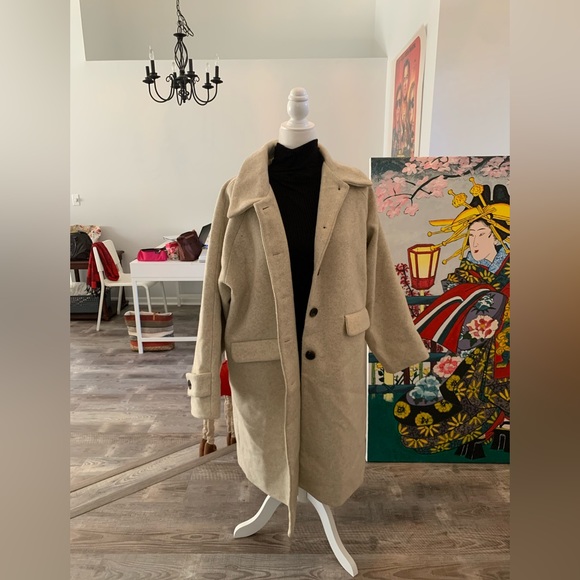Jackets & Coats | Wool Handmade Oversized Coats | Poshmark